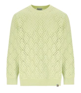 Carhartt Work in Progress PULL &Agrave; COL ROND KALEY AIR GREEN CARHARTT WIP