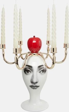 Fornasetti Kerzenständer mit Duftkerze Sul Tardi