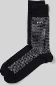 HUGO BOSS Socken aus Baumwoll-Mix im 2er-Pack Modell 2P RS MINI CUBE CC