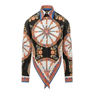 Dolce & Gabbana Femme, Blouses et Chemises, Multicolore, Taille: 38 FR Chemise