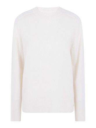 Loulou Studio Pull Col Rond - Blanc
