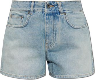 Off-white Femme, Shorts, Bleu, Taille: W27 Shorts en jean