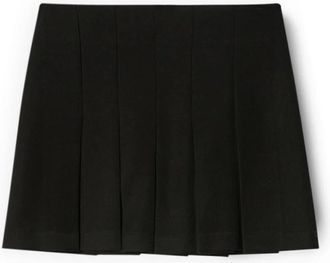 Motivi Femme, Jupes, Noir, Taille: 40 FR Pleated Short Skirt