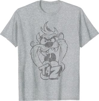 Looney Tunes Looney Tunes Faded Taz T Shirt T-Shirt