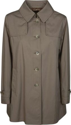 Herno Femme, Manteaux, Beige, Taille: 38 FR Trench Medio