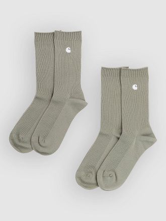Carhartt Work in Progress Madison Pack Chaussettes vert