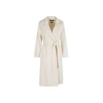 Max Mara Damen, M&auml;ntel, Wei&szlig;, SGr&ouml;&szlig;e