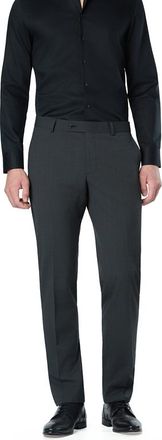 Daniel Hechter Herren Hose grau Schurwoll-Stretch