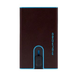 Piquadro Dunkelbrauner Kreditkartenhalter - - Accessories - Herren - Braun - ONE SIZE
