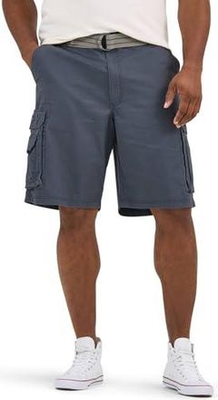 Lee Mens Dungarees New Belted Wyoming Cargo Short, Sporting Blue, 38