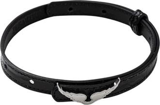 Zadig&Voltaire Femme, Accessoires, Noir, Taille: ONE Size Bracelet en cuir Rock