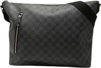 Louis Vuitton Pre-owned Mick MM Damier Graphite Sac bandouli&egrave;re - Homme - Pre-owned - Gris - Taille: ONE Size