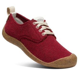Keen Femme Mosey Derby Basket, Red Felt/Birch, 38 EU