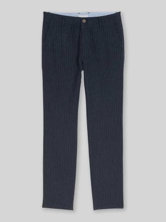 Tom Tailor Regular Fit Chino aus Leinen-Baumwolle-Mix