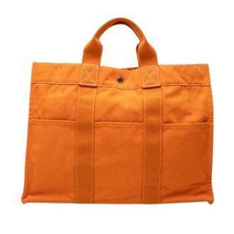 Herm&egrave;s Pre-owned Fourre Tout MM Tote Bag - - Pre-owned - Damen - Orange - ONE SIZE