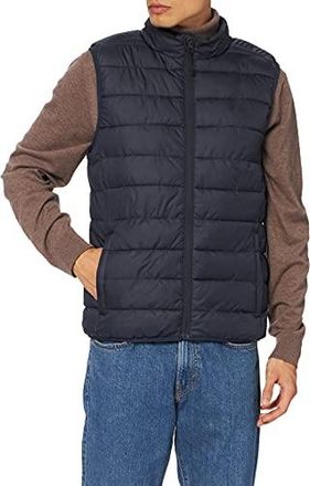 MERAKI Gilet en Duvet Homme, Bleu, S