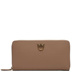Pinko Geldb&ouml;rse PINKO Ryder Zip Around. AI 23-24 PCPL 100250 A0F1 Braun