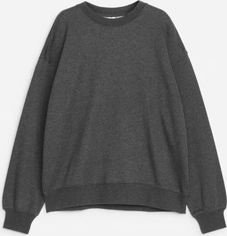 Arket Weiches Sweatshirt -Grau