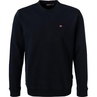 Napapijri Herren Pullover blau unifarben