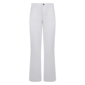 Alberta Ferretti Wei&szlig;e- ausgestellte- elegante und l&auml;ssige Hose - - Jeans - Damen - Wei&szlig; - 2XS