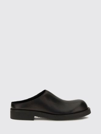 Maison Margiela Mules en cuir de veau lisse &agrave; talon bas et bout rond