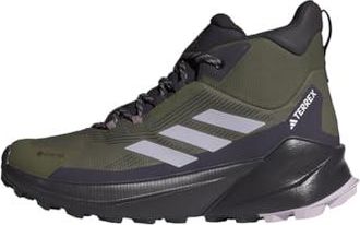 adidas Womens Chaussure de randonn&eacute;e mi-Montante Terrex Trailmaker 2.0 Gore-Tex, Olive Strata/Silver Dawn/Aurora Black, 39 1/3