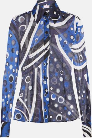 Pucci Hemd Fontane aus Baumwollmusselin