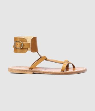 K.Jacques Sandales Caravelle Cuir Pul Naturel