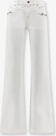 Gucci Cotton denim trousers with Hook - GUCCI - gender_Woman