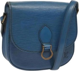 Louis Vuitton Pre-owned Cuir sacs-louis-vuitton - Femme - Pre-owned - Bleu - Taille: ONE Size