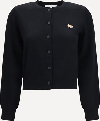 Maison Kitsun&eacute; Baby Fox Cardigan Female XS