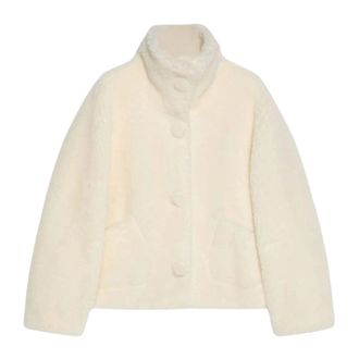 iBlues Teddy Jacke - - Jackets - Damen - Wei&szlig; - S