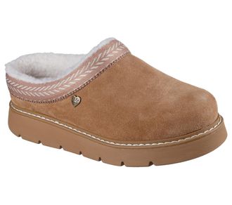 Skechers Damen Keepsakes Lite-Fuzzy Dreams Hausschuh, Kastanie, 40 EU