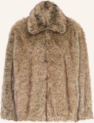 Liu Jo Liu Jo Kunstpelz-Mantel braun