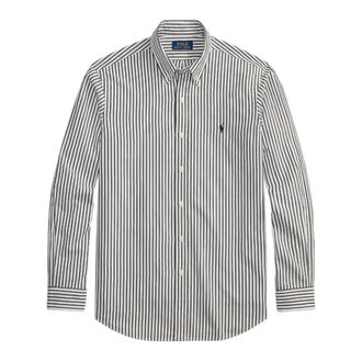 Ralph Lauren Custom Fit Gestreiftes Broadcloth-Hemd - - Shirts - Herren - Mehrfarbig - L