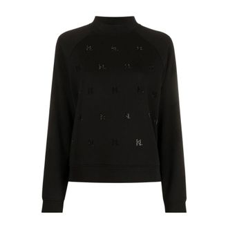 Karl Lagerfeld Damen, Sweatshirts & Hoodies, Schwarzk, SGr&ouml;&szlig;e