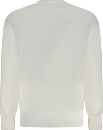 Calvin Klein Cotton Crew Neck Sweatshirt - White