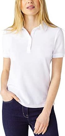 Damart Polo Maille piquée Femme Blanc Taille 38/40