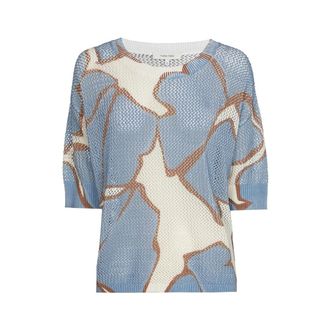 Marie M&eacute;ro Damen, Strickwaren, Blau, XLGr&ouml;&szlig;e