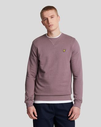 Lyle & Scott Sweatshirt mit Rundhalsausschnitt für Herren in Rosa