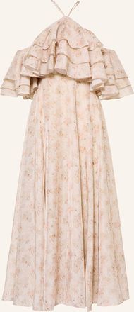 Ted Baker Off-Shoulder-Kleid Ceylia Mit Volants weiss