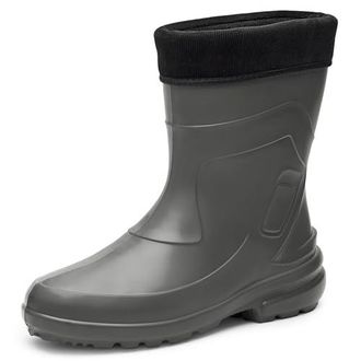 Ladeheid Bottes de Pluie Thermiques en EVA Femme LA-800-2017 (Gris/Noir, 36 EU)