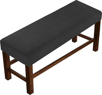 Generic wasserdichte Hockerbank Abdeckung - Universelle Bankauflage Aus Elastischem Jacquard rutschfest, Abnehmbar & Waschbar Für Wohnzimmer, Küche, Hotel Und