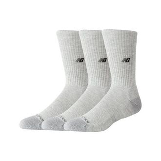 New Balance Unisexe Active Premium Crew 3 Pack en Gris, Polyester, Taille XL