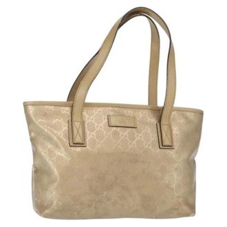 Gucci Sac bandouli&egrave;re en plastique Pre-owned - Femme - Pre-owned - Beige - Taille: ONE Size