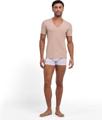 Falke T-Shirt Daily Climate Control tiefer V-Ausschnitt, kurzarm, Cotton-Mix