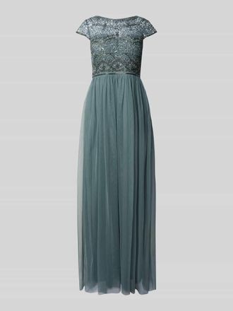 Christian Berg Cocktail Regular Fit Abendkleid mit Perlen-Stitching