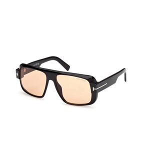 Tom Ford Lunettes de soleil Turner - unisex - Accessoires - Noir - Taille: 58 MM