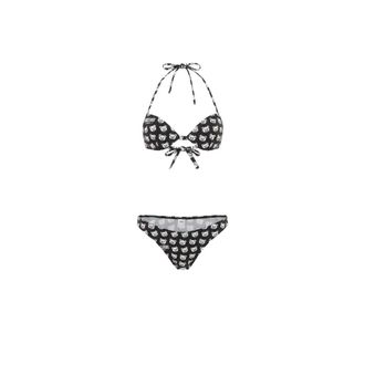 Moschino 2-Piece Bikini Allover Orsetto Toy - - Swimwear - Damen - Mehrfarbig - S