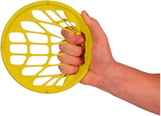 Sport-Tec Power-Web Junior Übungsnetz Handtrainer Fingertrainer 19 cm Farbe: Gelb, Leicht